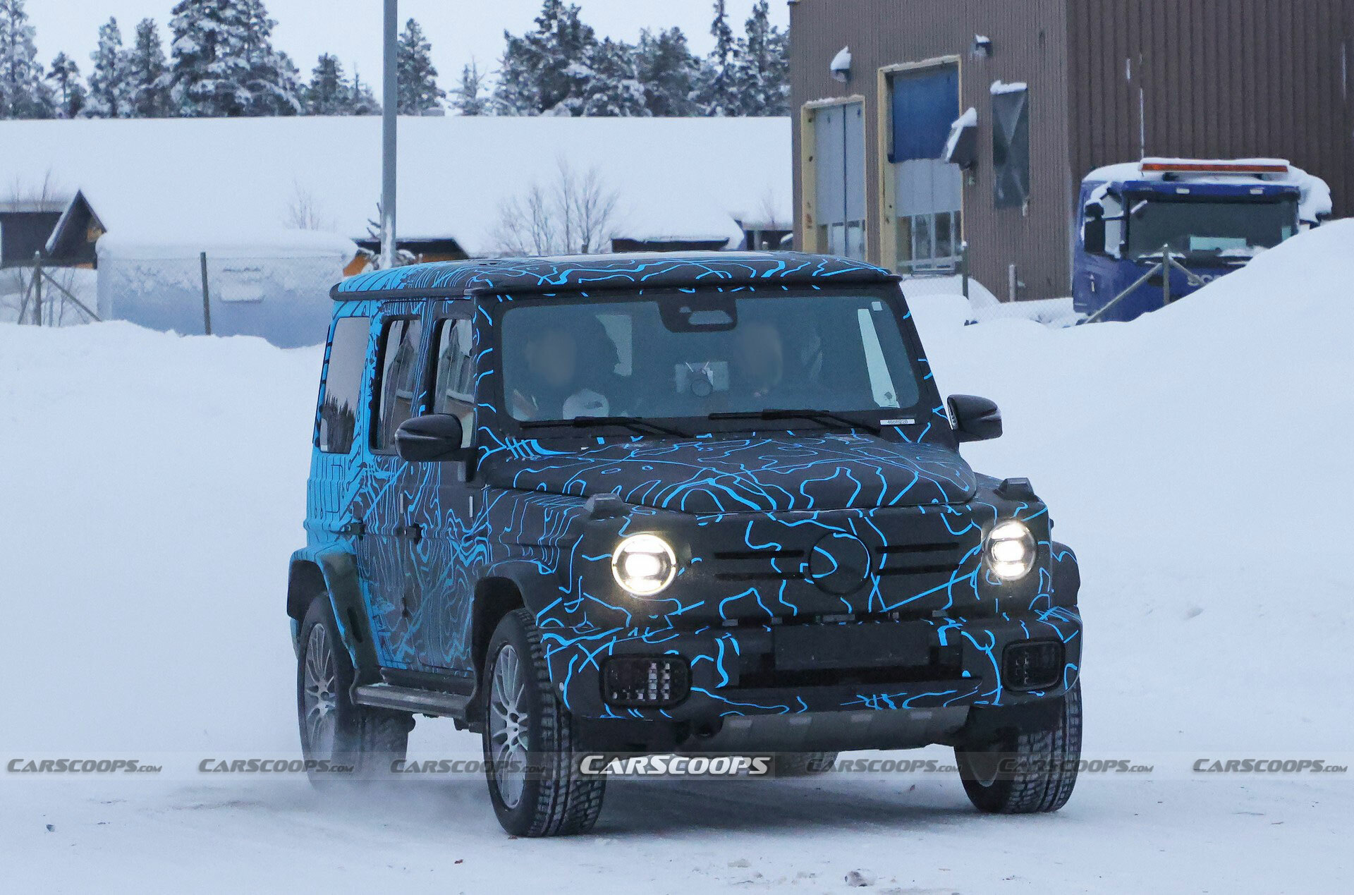 Mercedes EQG Spied As A Quad-Motor, Electric Off-Road Beast | Carscoops