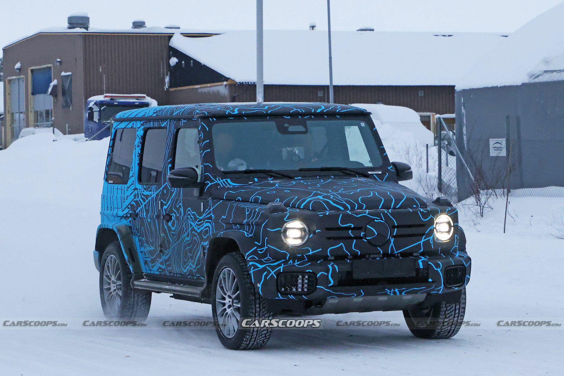 Mercedes EQG Spied As A Quad-Motor, Electric Off-Road Beast | Carscoops