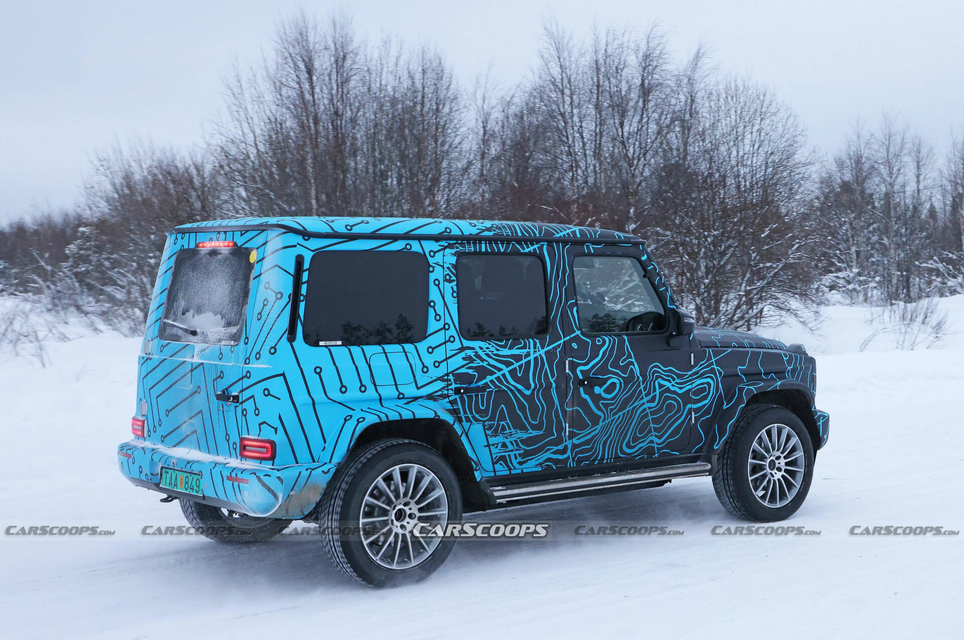 Mercedes EQG Spied As A Quad-Motor, Electric Off-Road Beast | Carscoops