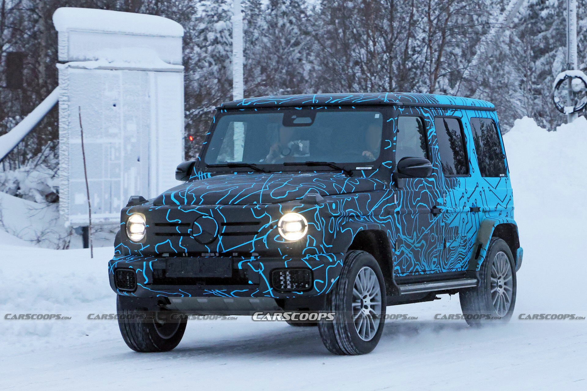Mercedes EQG Spied As A Quad-Motor, Electric Off-Road Beast | Carscoops