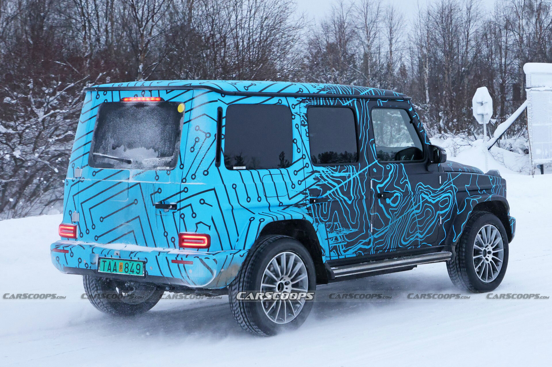 Mercedes EQG Spied As A Quad-Motor, Electric Off-Road Beast | Carscoops