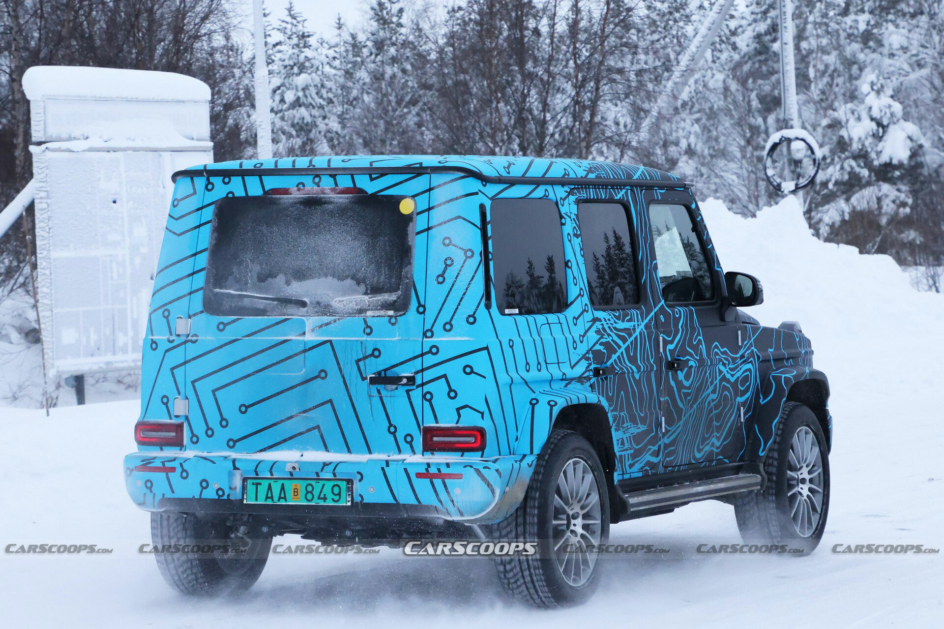 Mercedes EQG Spied As A Quad-Motor, Electric Off-Road Beast | Carscoops