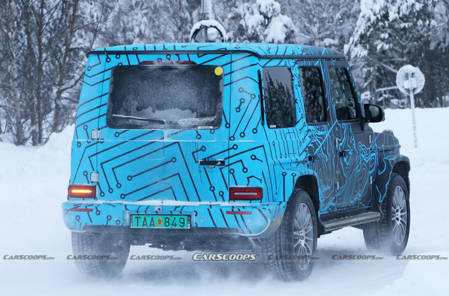 Mercedes EQG Spied As A Quad-Motor, Electric Off-Road Beast | Carscoops
