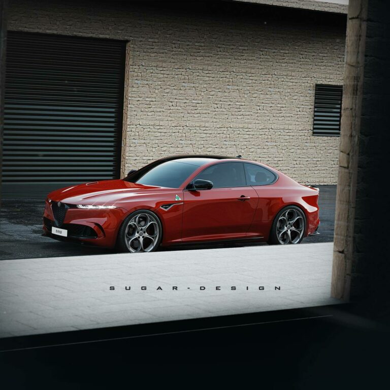 2026 Alfa Romeo Giulia Looks Amazing Rendered As A Coupe | Carscoops
