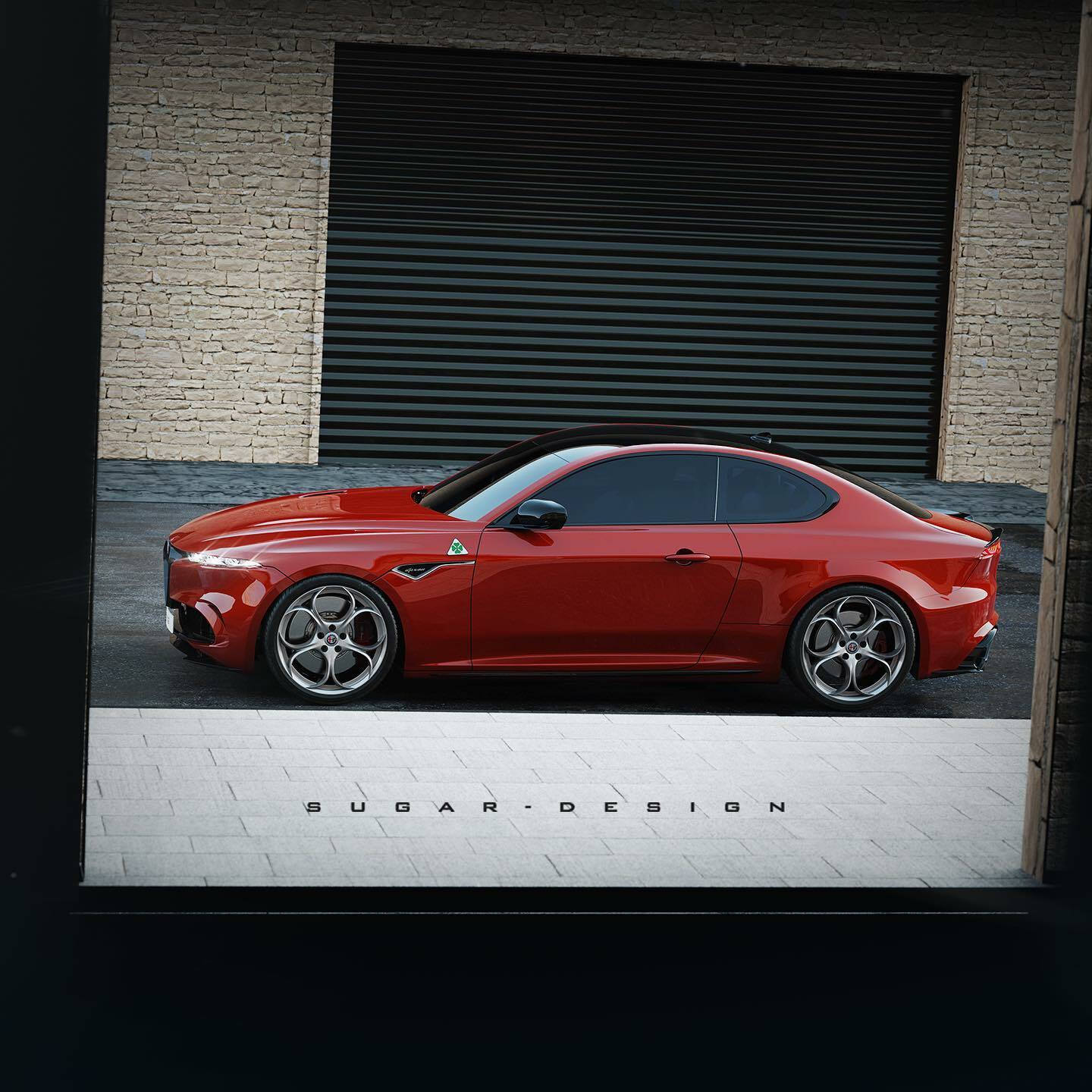 2026 Alfa Romeo Giulia Looks Amazing Rendered As A Coupe | Carscoops