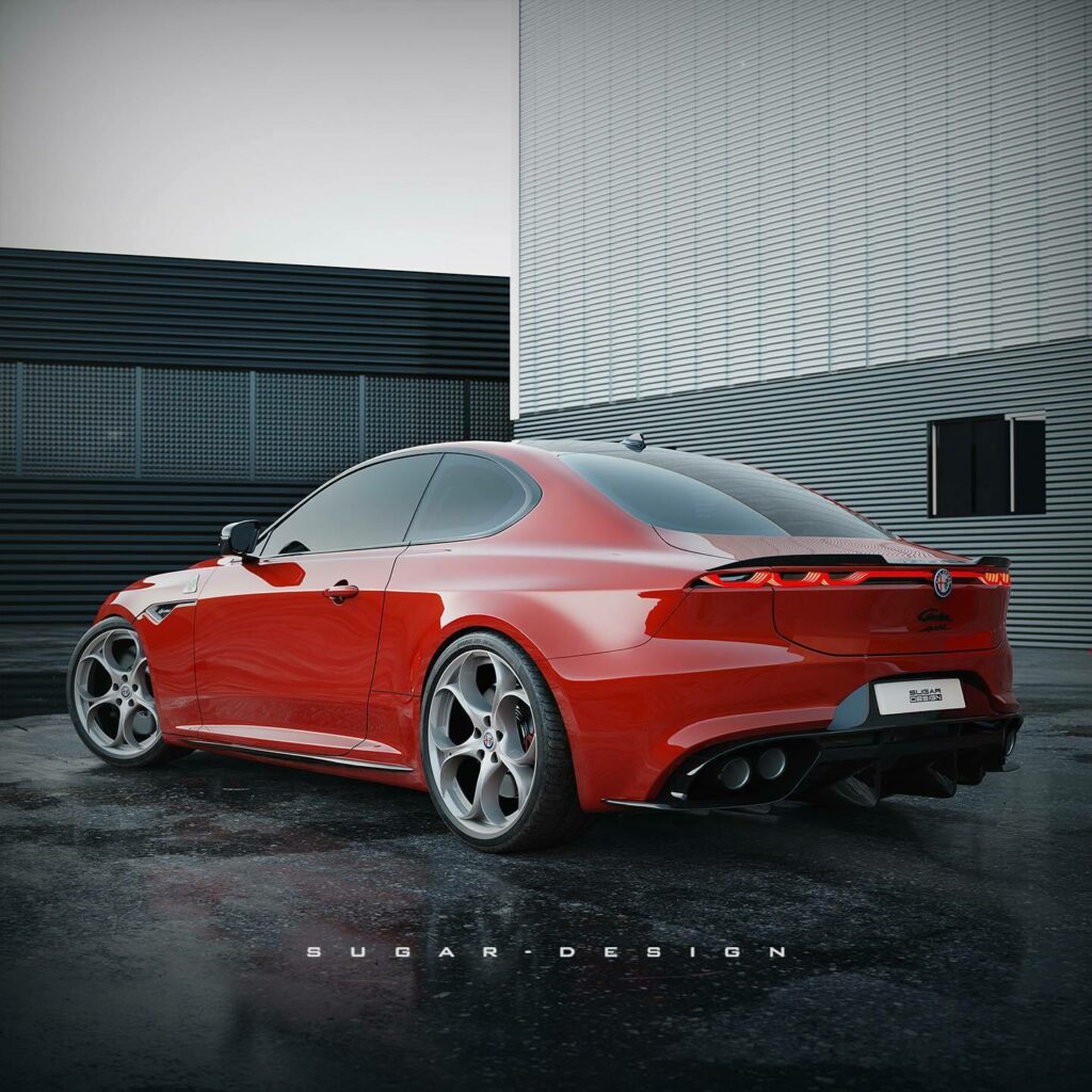 2026 Alfa Romeo Giulia Looks Amazing Rendered As A Coupe | Carscoops