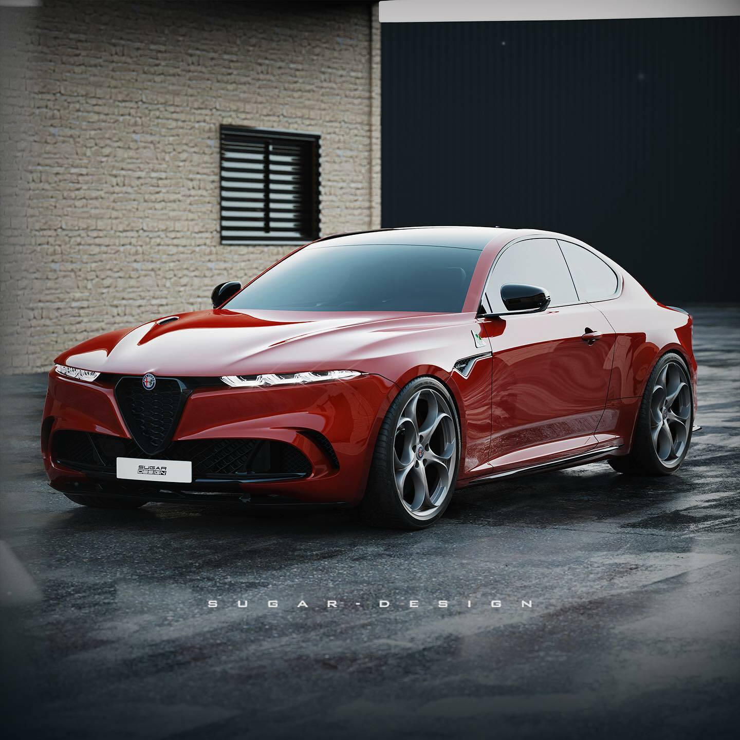 2026 Alfa Romeo Giulia Looks Amazing Rendered As A Coupe | Carscoops