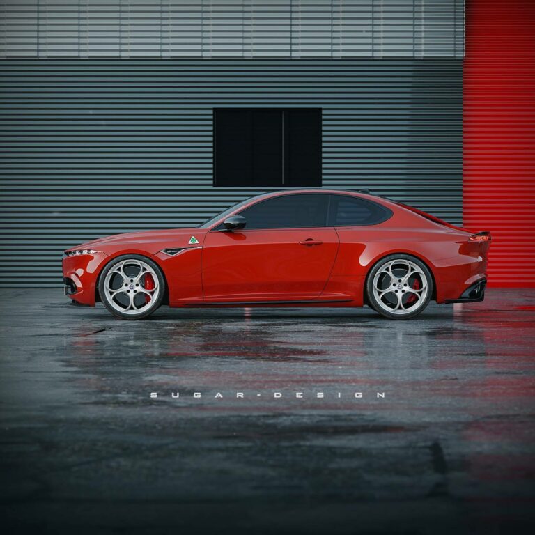 2026 Alfa Romeo Giulia Looks Amazing Rendered As A Coupe | Carscoops