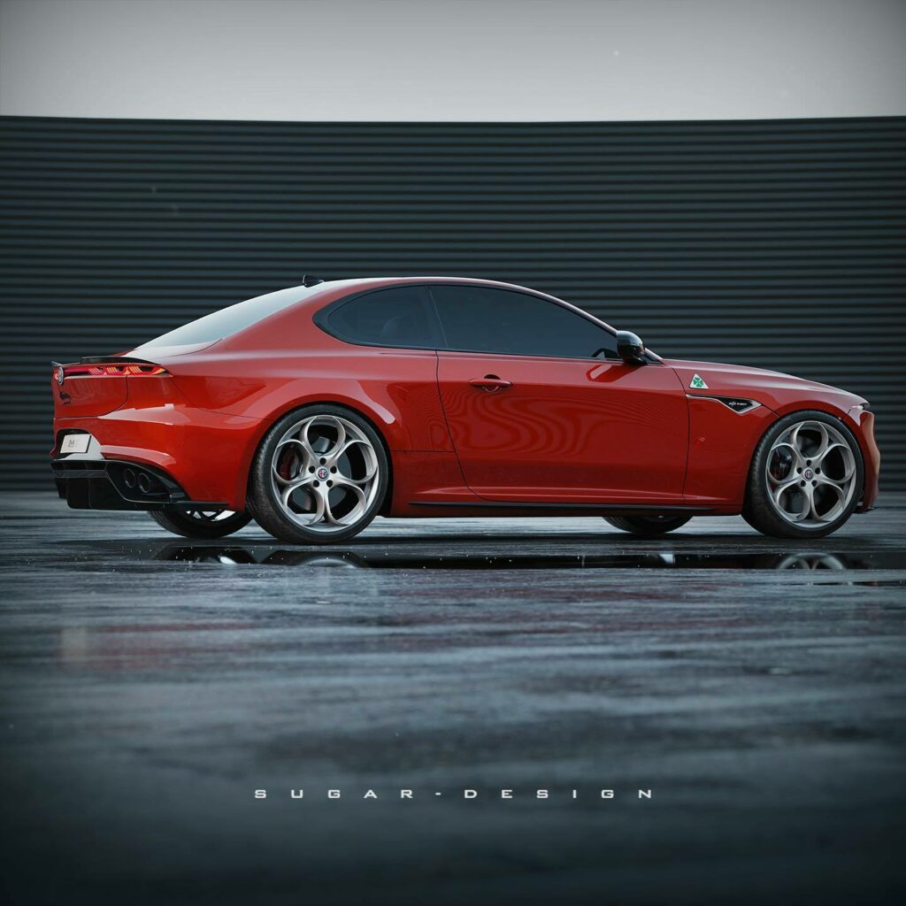 2026 Alfa Romeo Giulia Looks Amazing Rendered As A Coupe | Carscoops