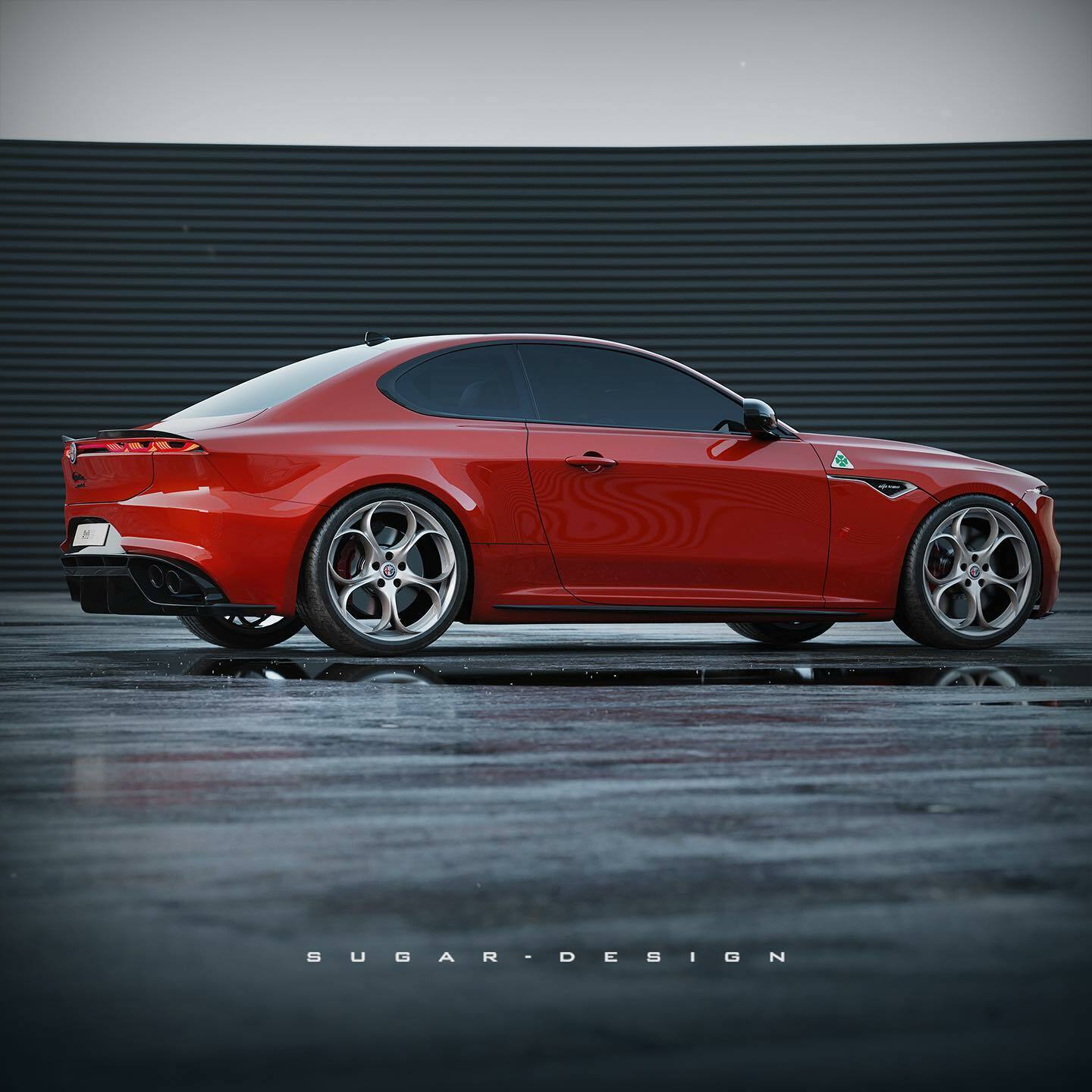 2026 Alfa Romeo Giulia Looks Amazing Rendered As A Coupe | Carscoops