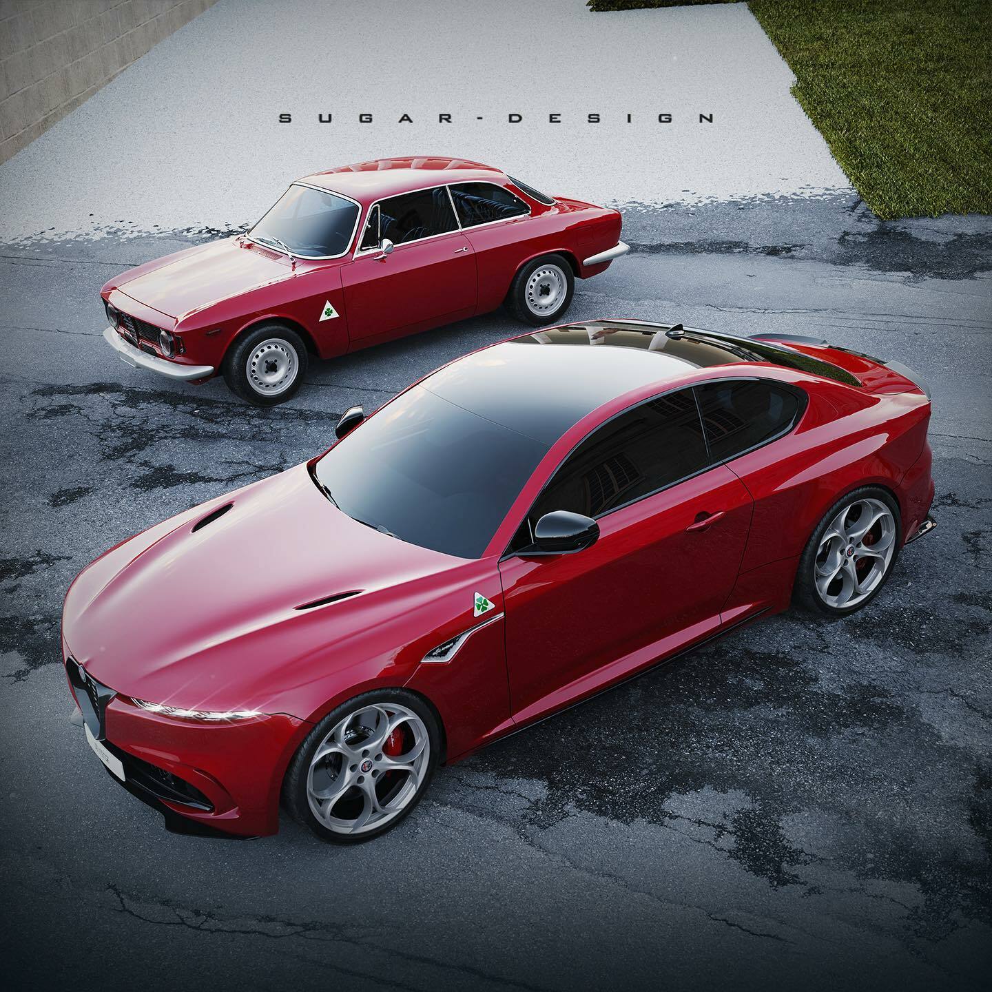 2026 Alfa Romeo Giulia Looks Amazing Rendered As A Coupe | Carscoops