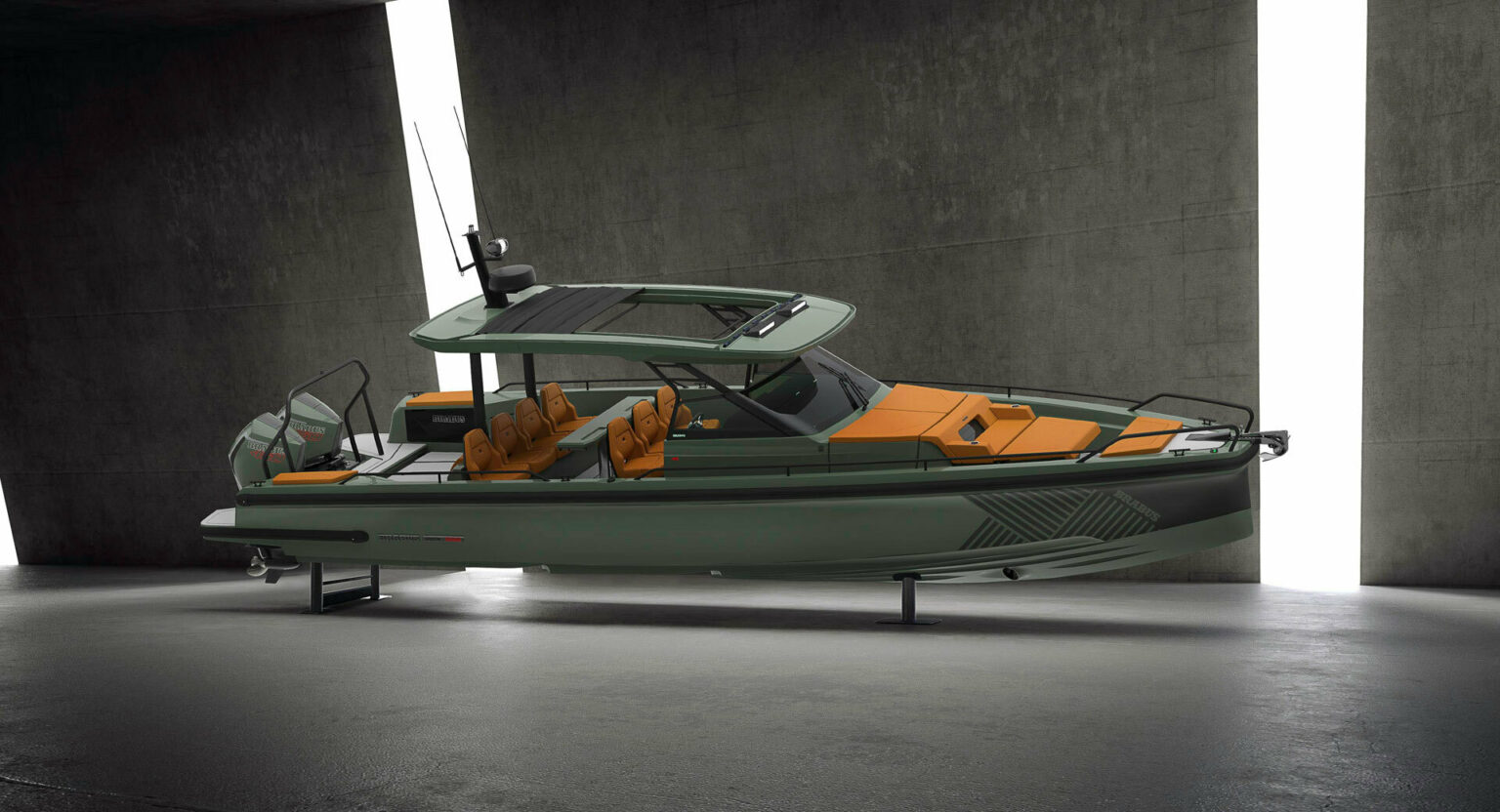 Brabus Has A New Boat With Twin 4.8-Liter V8s And 900 HP | Carscoops