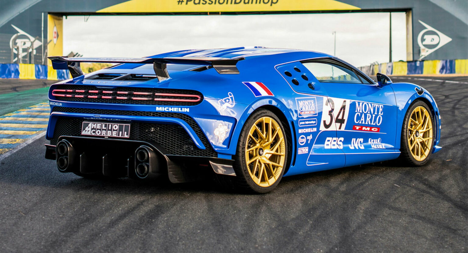 This Bugatti Centodieci Was Built As A Tribute To EB 110 S Race Car ...