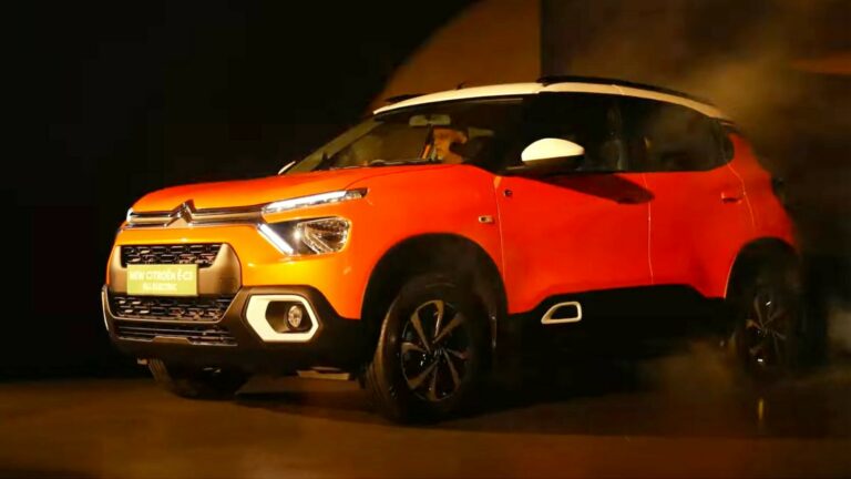 Fully Electric Citroen E-C3 Debuts In India With 199-Mile Range | Carscoops