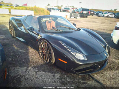 This Poor Ferrari 488 Spider Is Another Victim Of Florida’s Hurricane ...