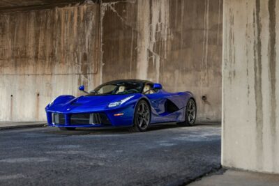This Is The Only Ferrari LaFerrari Finished In Blue Elettrico Over A ...