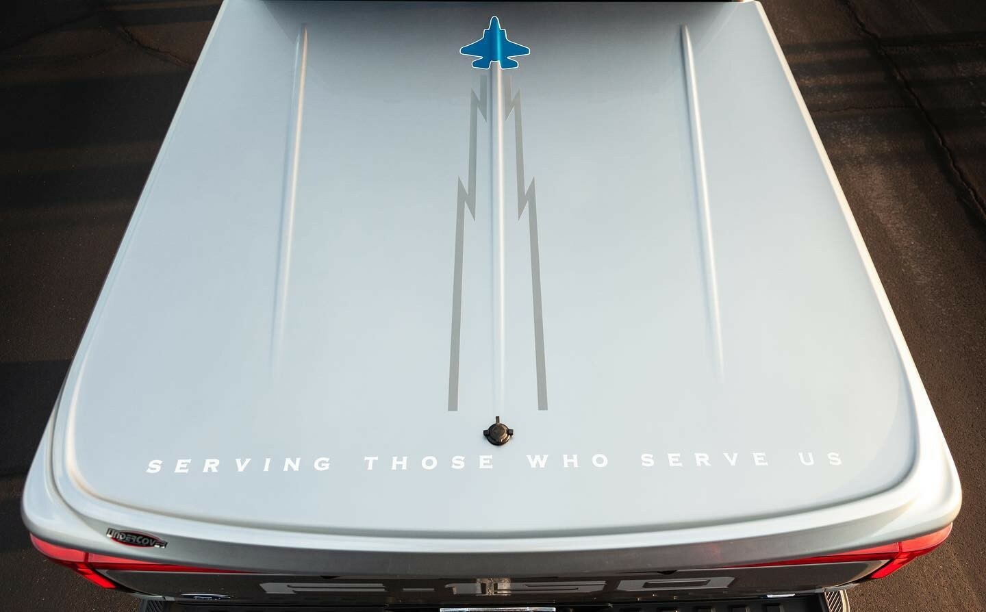 Ford F-150 Lightning Fighter Edition Sells For $275k At Auction | Carscoops