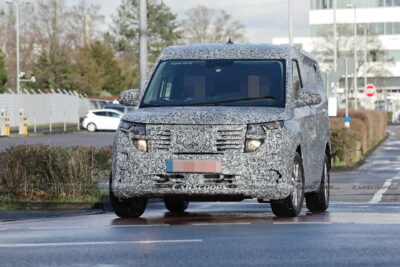 2024 Ford Transit Courier Spied With Production Body For The First Time ...