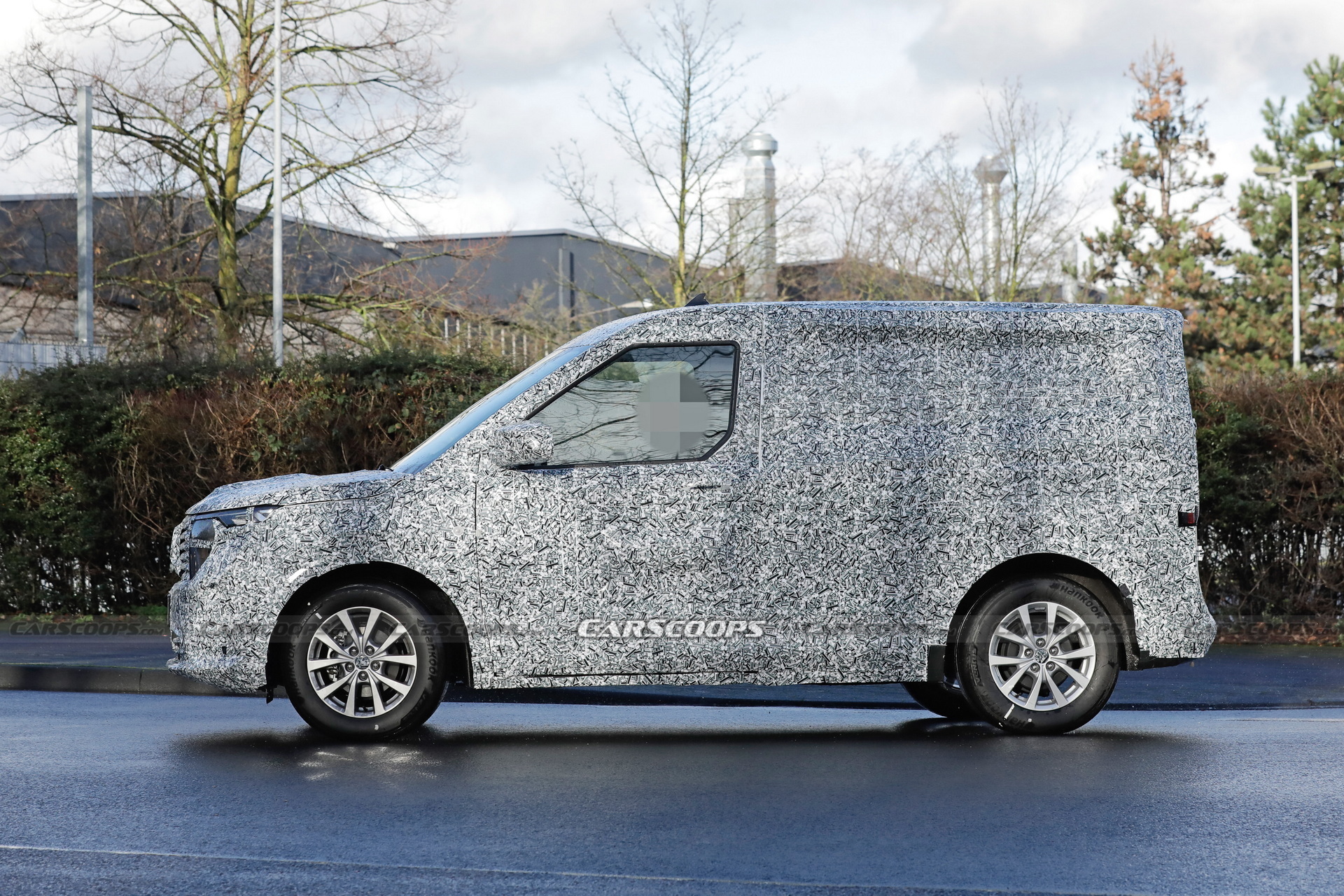 2024 Ford Transit Courier Spied With Production Body For The First Time ...