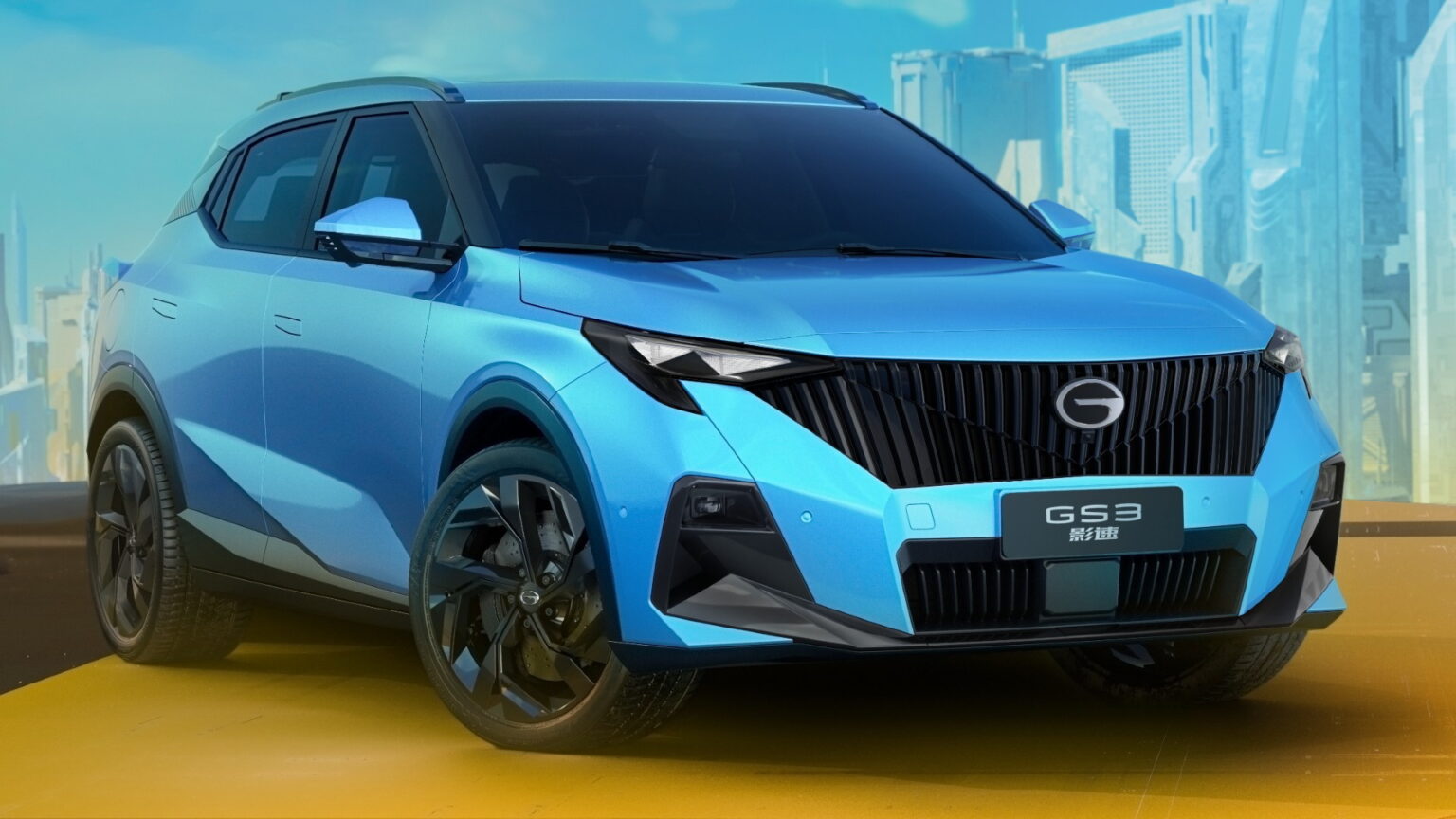 2023 GAC GS3 Debuts In China As A Compact SUV For Gen Z | Carscoops