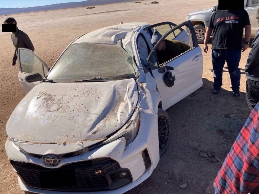 Pour One Out For The First Known 2023 GR Corolla Crash | Carscoops