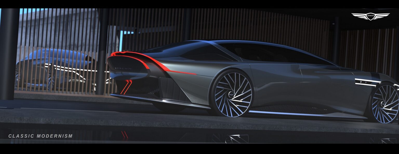 Genesis X Luxury Sedan Render Imagines A Korean Maybach And Bentley ...