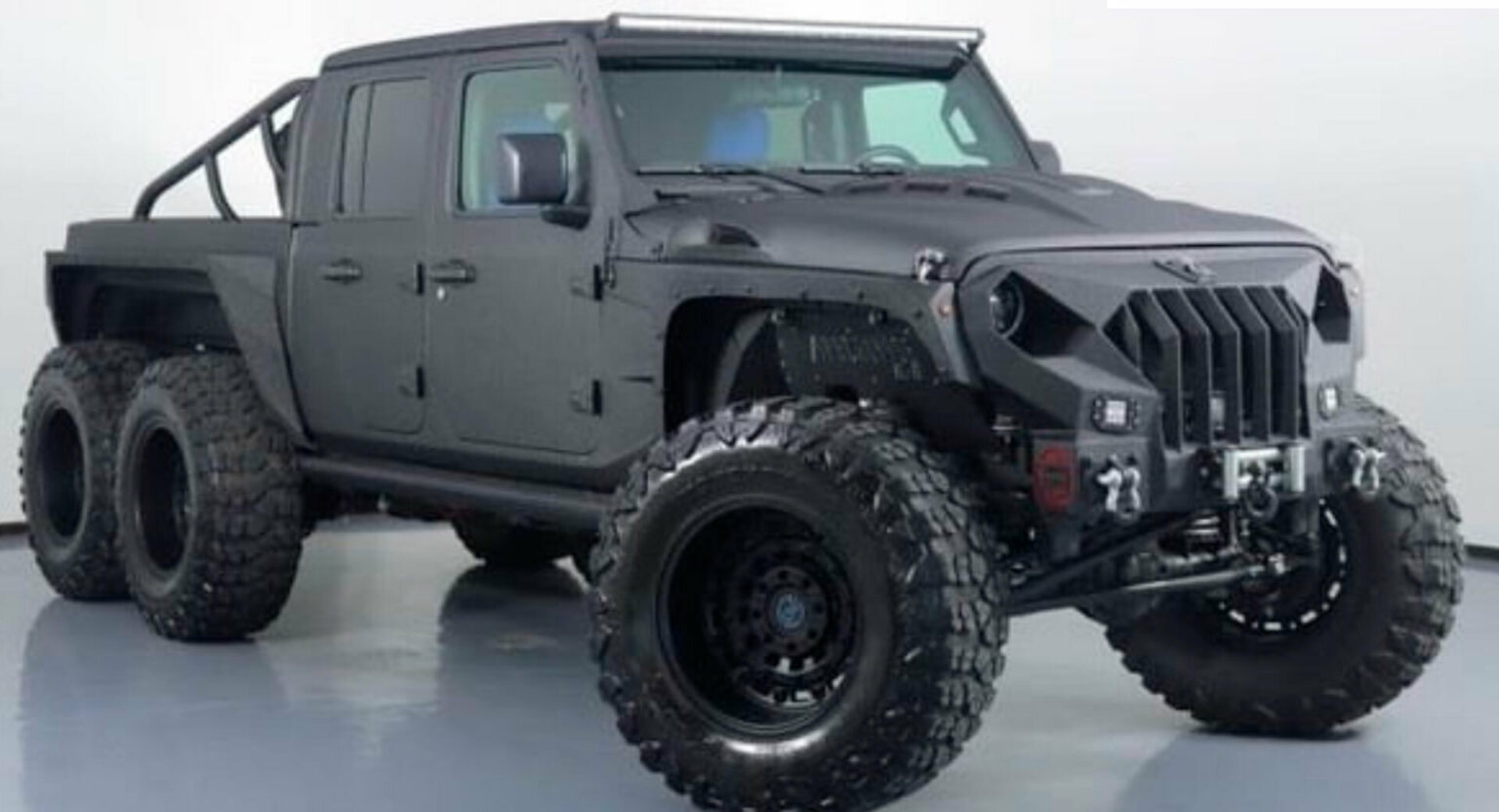 Six Wheels And Three Axles Make This Jeep Gladiator Apocalypse-Proof ...