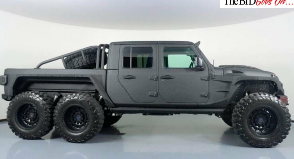 Six Wheels And Three Axles Make This Jeep Gladiator Apocalypse-Proof ...