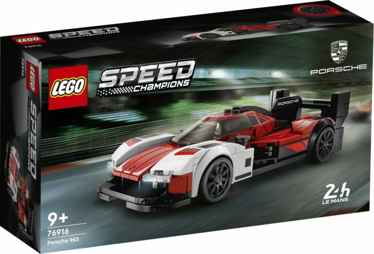 New Lego Speed Champions Adds Pagani Utopia, Porsche 963, And Two ...