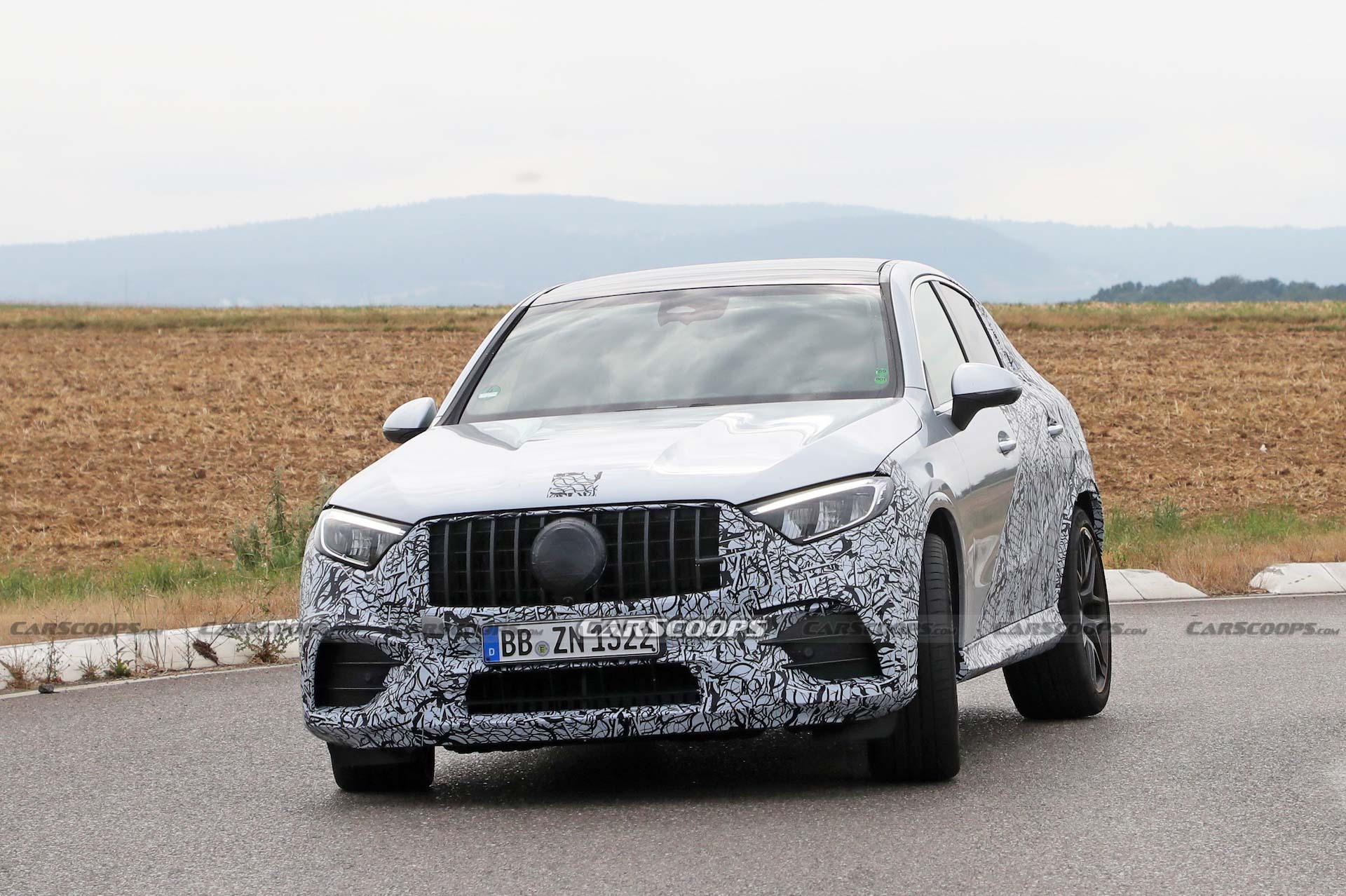 Mercedes-AMG GLC43 Coupe Spotted With 402-HP Mild-Hybrid Inline Four ...