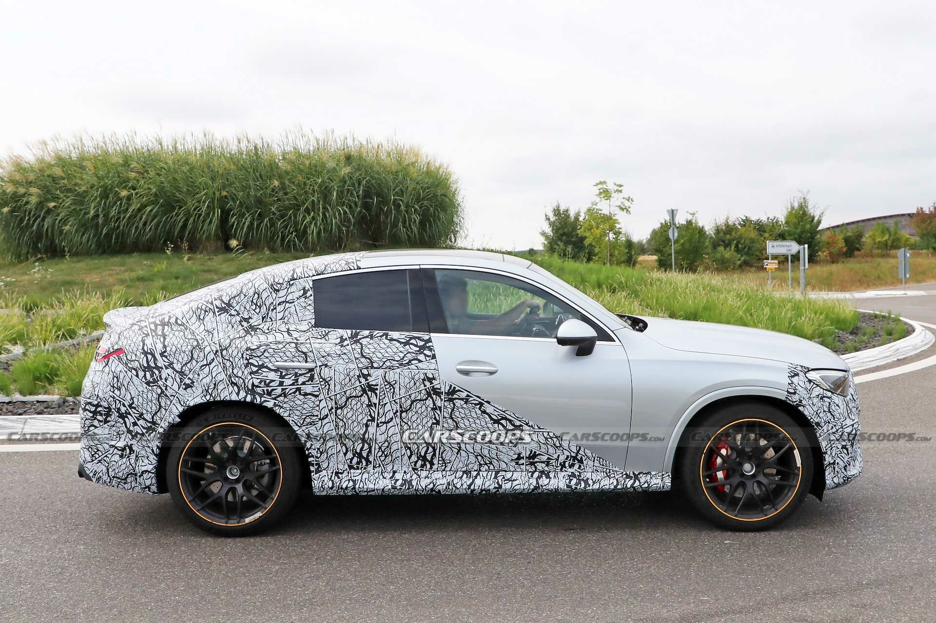 Mercedes-AMG GLC43 Coupe Spotted With 402-HP Mild-Hybrid Inline Four ...