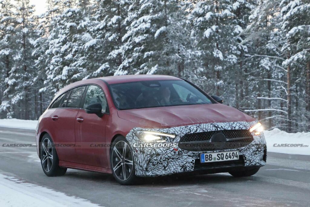 2024 Mercedes CLA Facelift Teased Ahead Of Jan 18 Debut | Carscoops