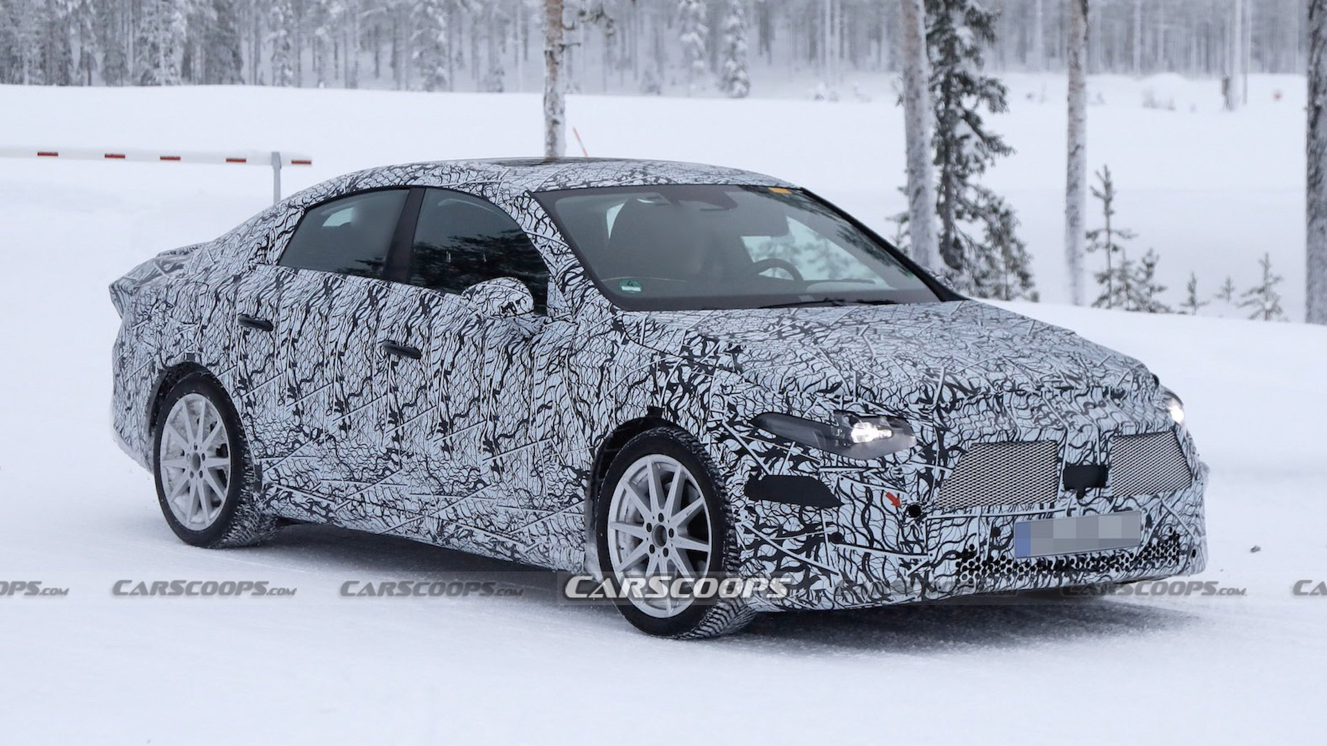 Mercedes EQ Baby Electric Sedan Keeps Us Guessing | Carscoops