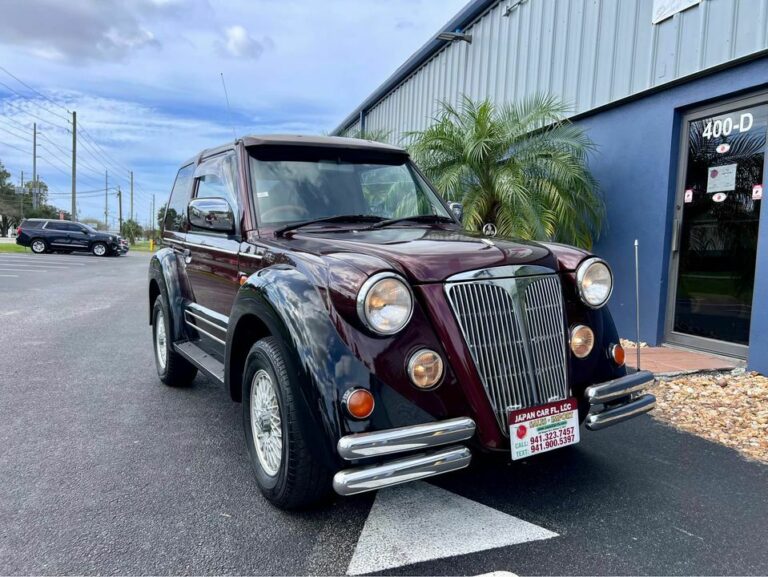 An Incredibly Rare Mitsubishi Pajero Junior Flying Pug Is Offered For ...