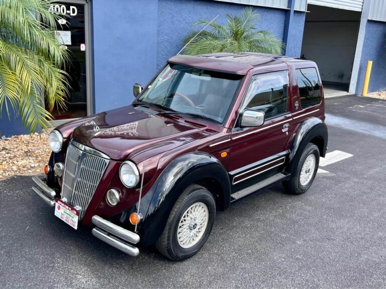 An Incredibly Rare Mitsubishi Pajero Junior Flying Pug Is Offered For ...