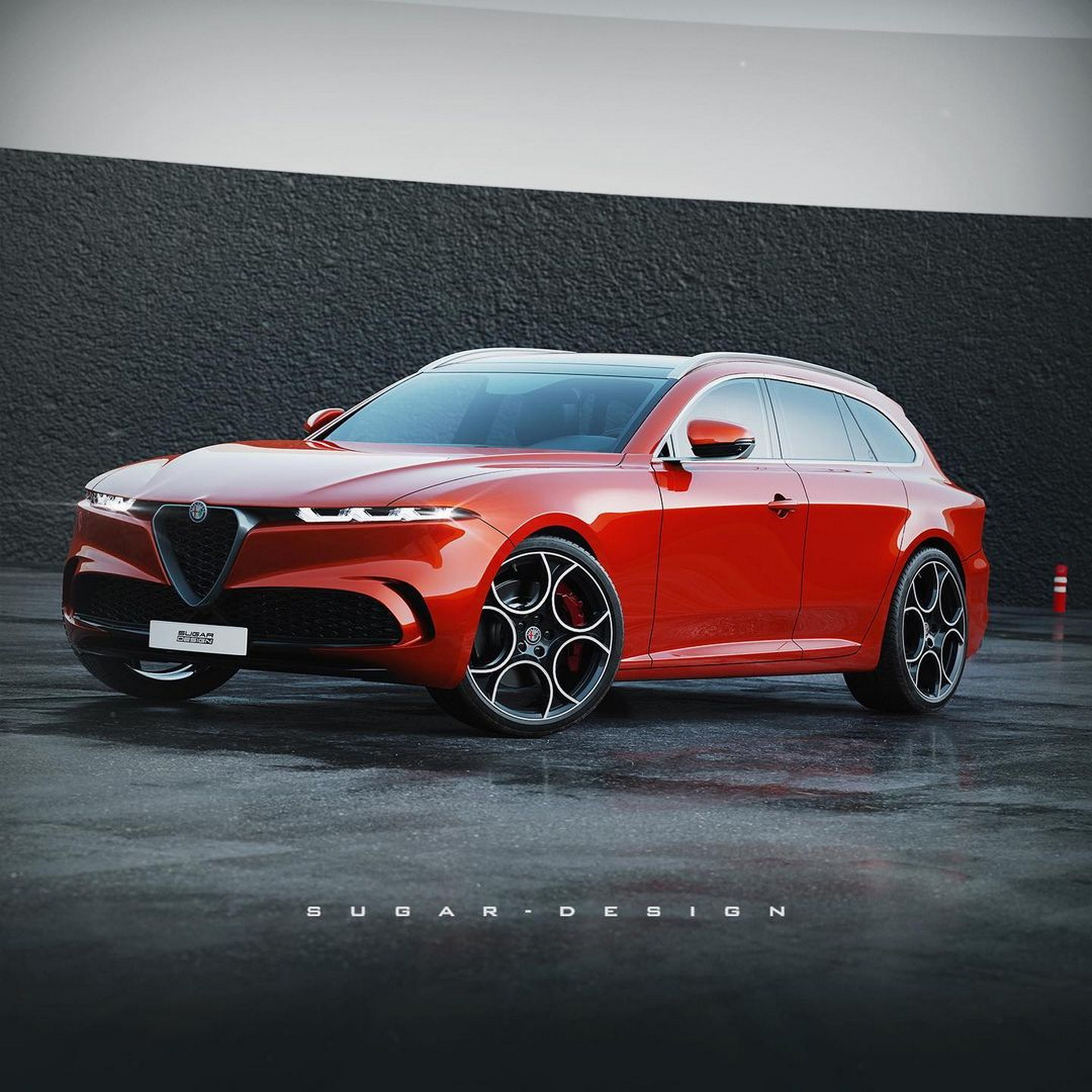 2026 Alfa Romeo Giulia Rendering Looks Even Tastier As A Sport Wagon ...
