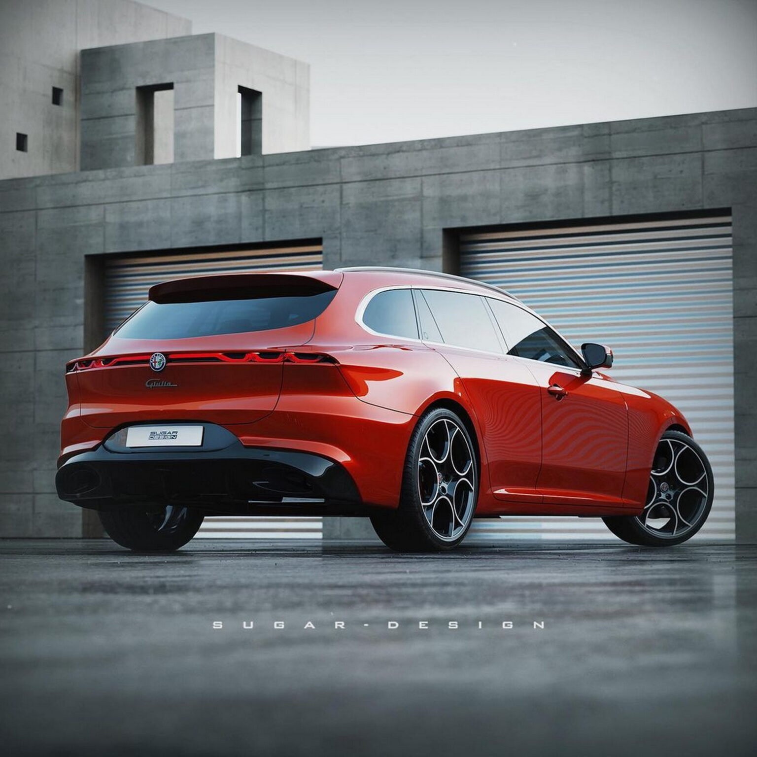 2026 Alfa Romeo Giulia Rendering Looks Even Tastier As A Sport Wagon ...