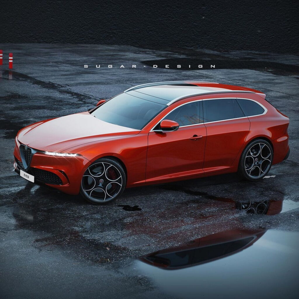 2026 Alfa Romeo Giulia Rendering Looks Even Tastier As A Sport Wagon ...