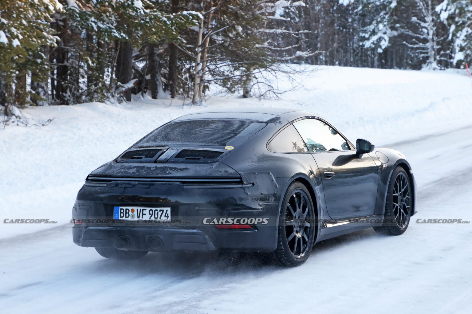 This Is Our Best Look At The Facelifted Porsche 992 911 Yet | Carscoops
