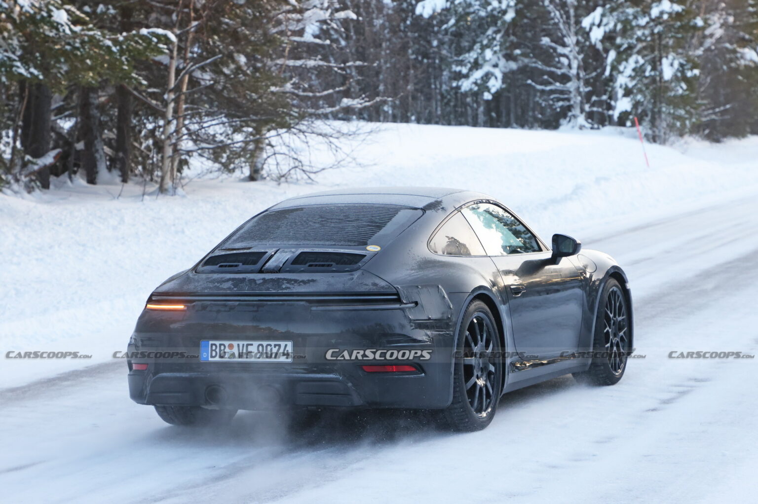 This Is Our Best Look At The Facelifted Porsche 992 911 Yet | Carscoops