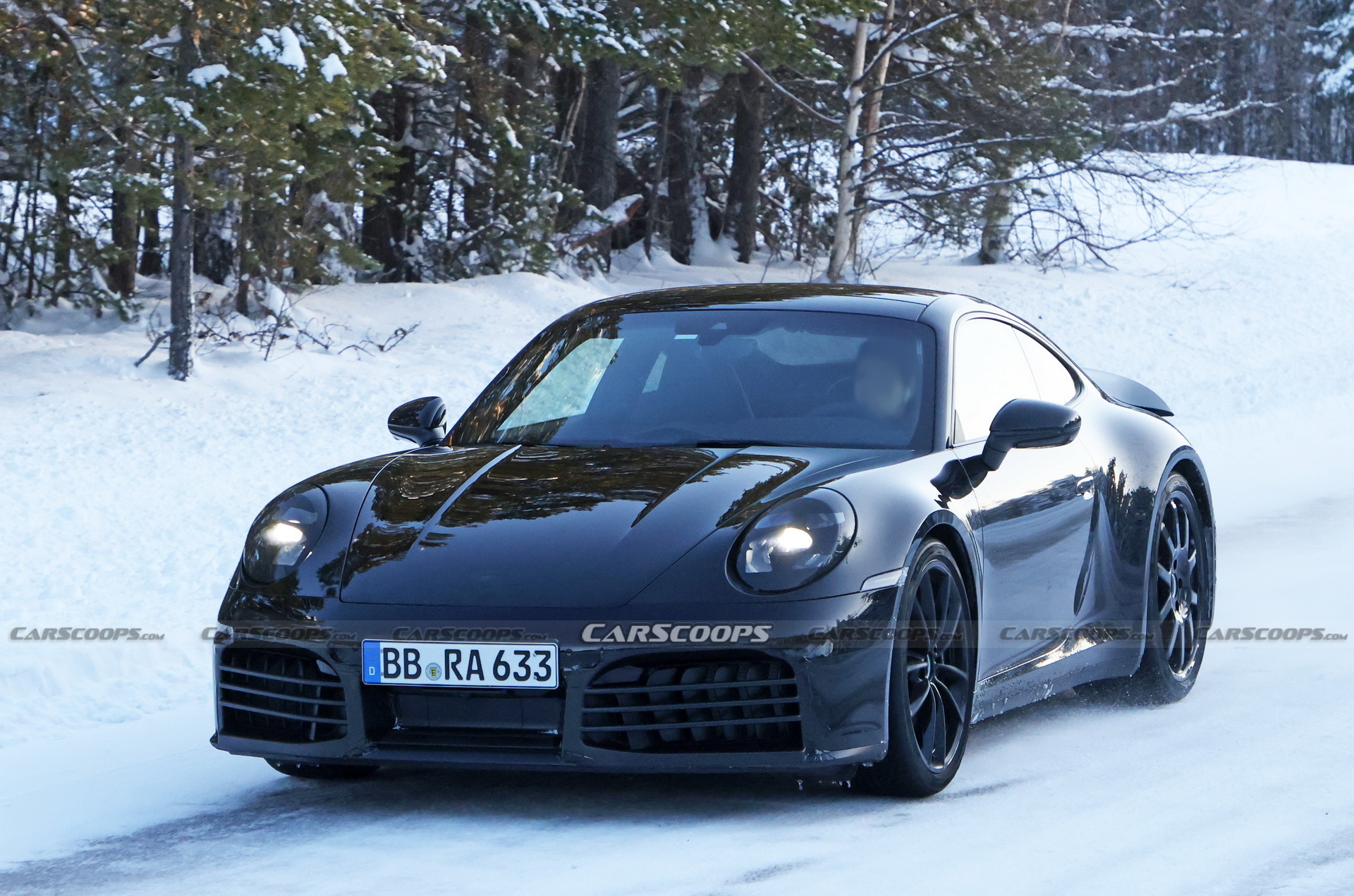 This Is Our Best Look At The Facelifted Porsche 992 911 Yet | Carscoops