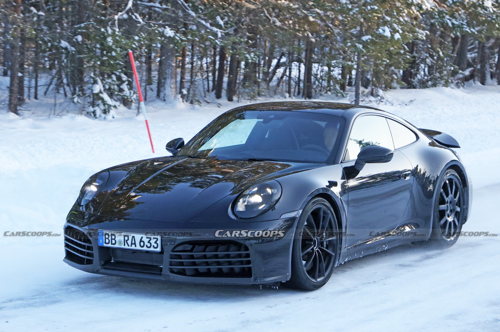 This Is Our Best Look At The Facelifted Porsche 992 911 Yet | Carscoops