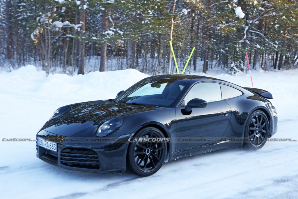 This Is Our Best Look At The Facelifted Porsche 992 911 Yet | Carscoops