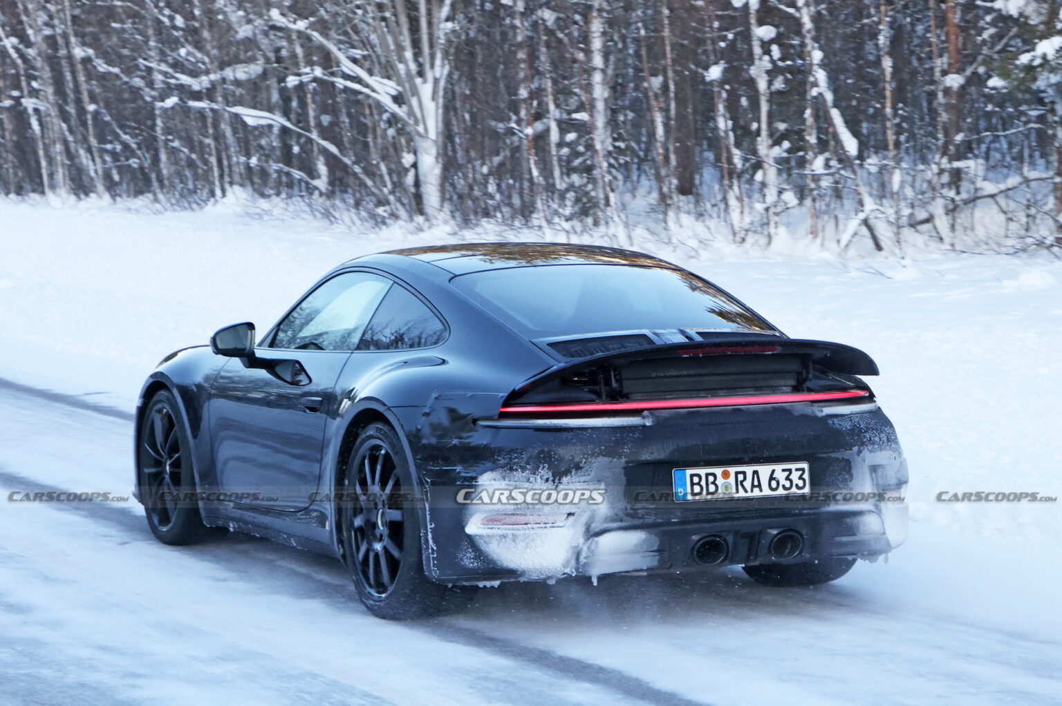 This Is Our Best Look At The Facelifted Porsche 992 911 Yet | Carscoops