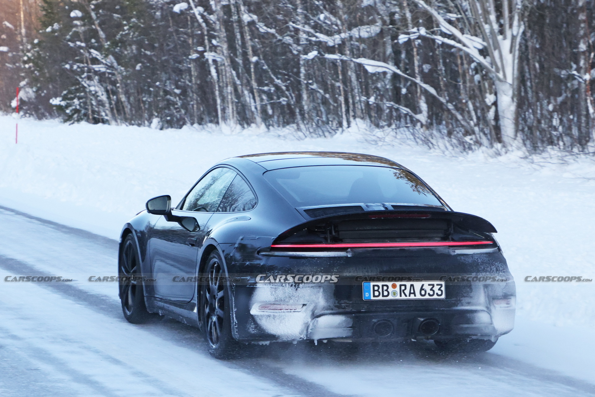 This Is Our Best Look At The Facelifted Porsche 992 911 Yet | Carscoops