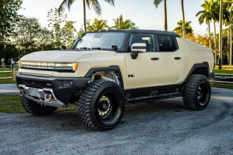 Second Kevlar-Coated GMC Hummer EV Rocks The Desert Storm Look | Carscoops