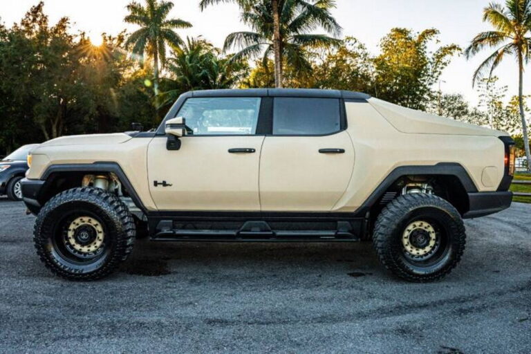 Second Kevlar-Coated GMC Hummer EV Rocks The Desert Storm Look | Carscoops