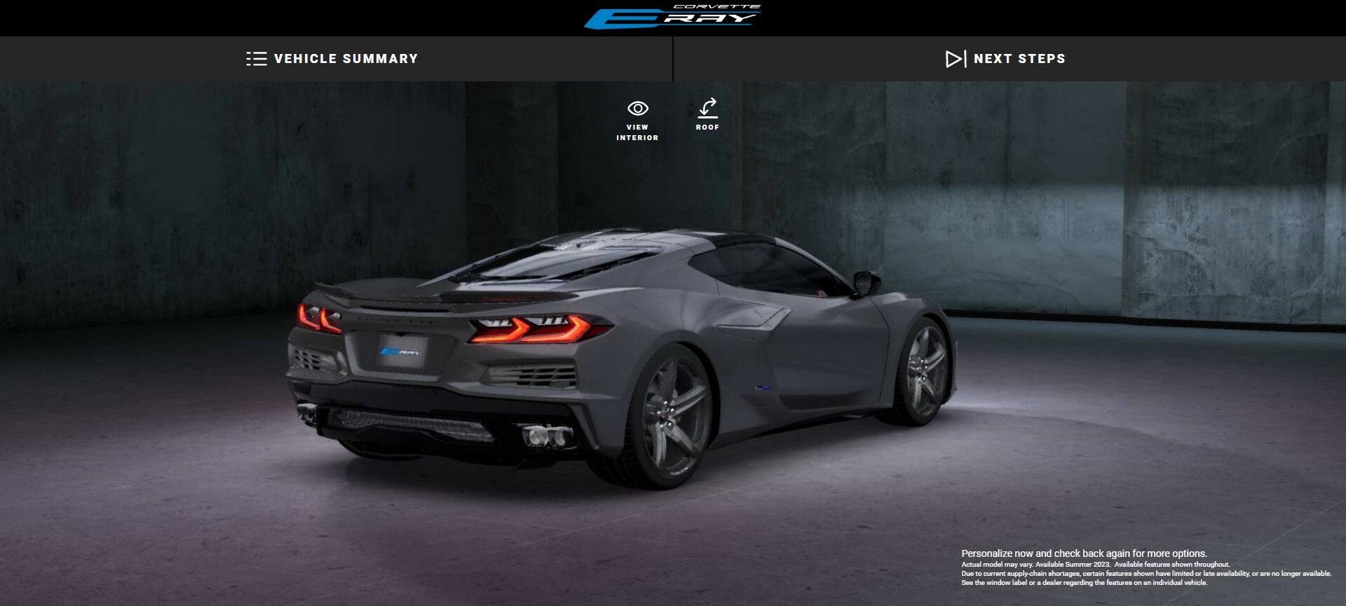 You Can Now Spec Out Your $104k Corvette E-Ray Online | Carscoops
