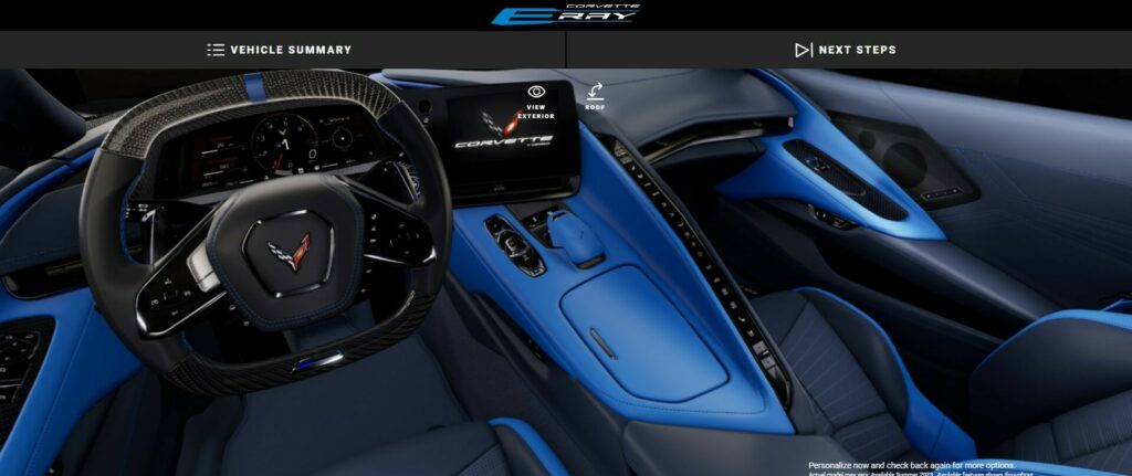 You Can Now Spec Out Your $104k Corvette E-Ray Online | Carscoops
