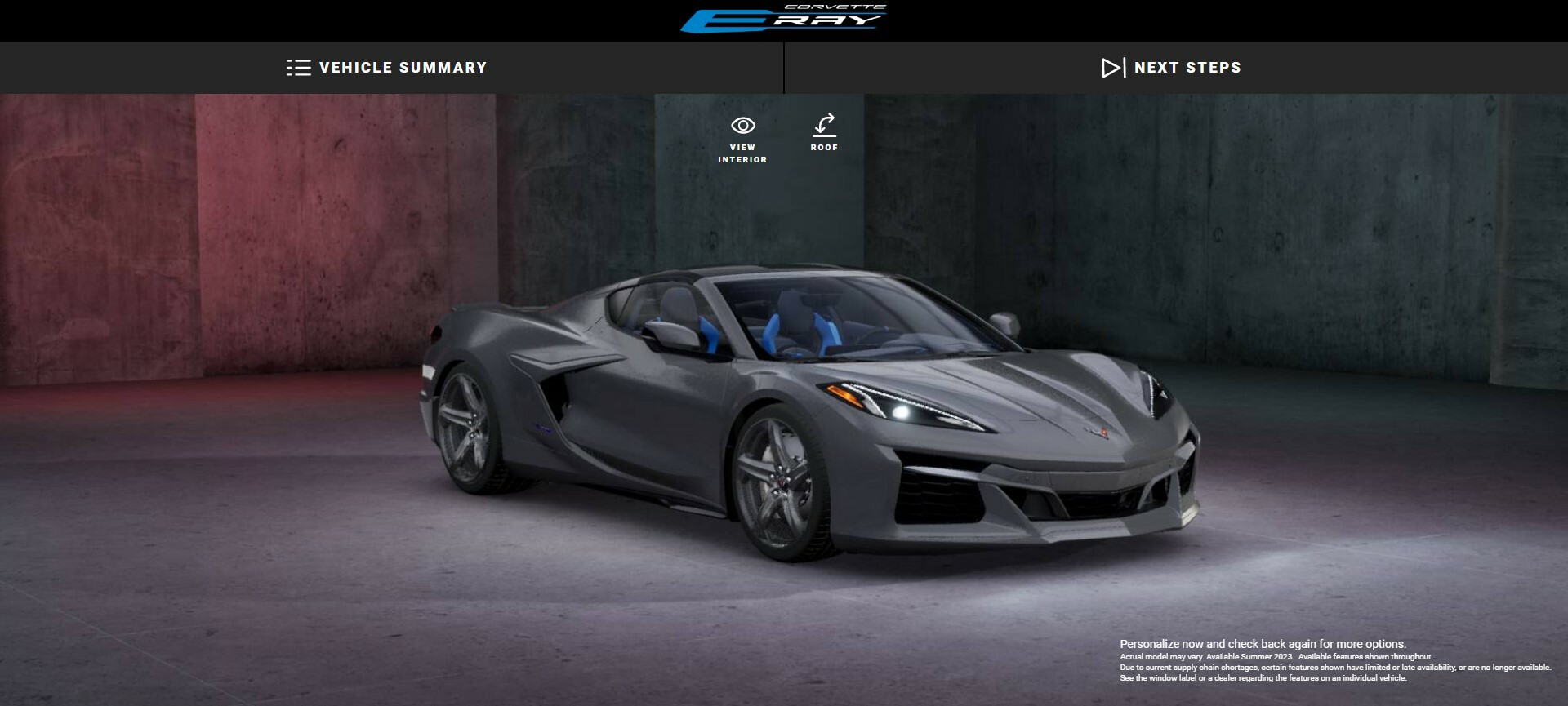 You Can Now Spec Out Your $104k Corvette E-Ray Online | Carscoops